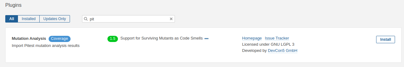 Mutation Testing With SonarQube